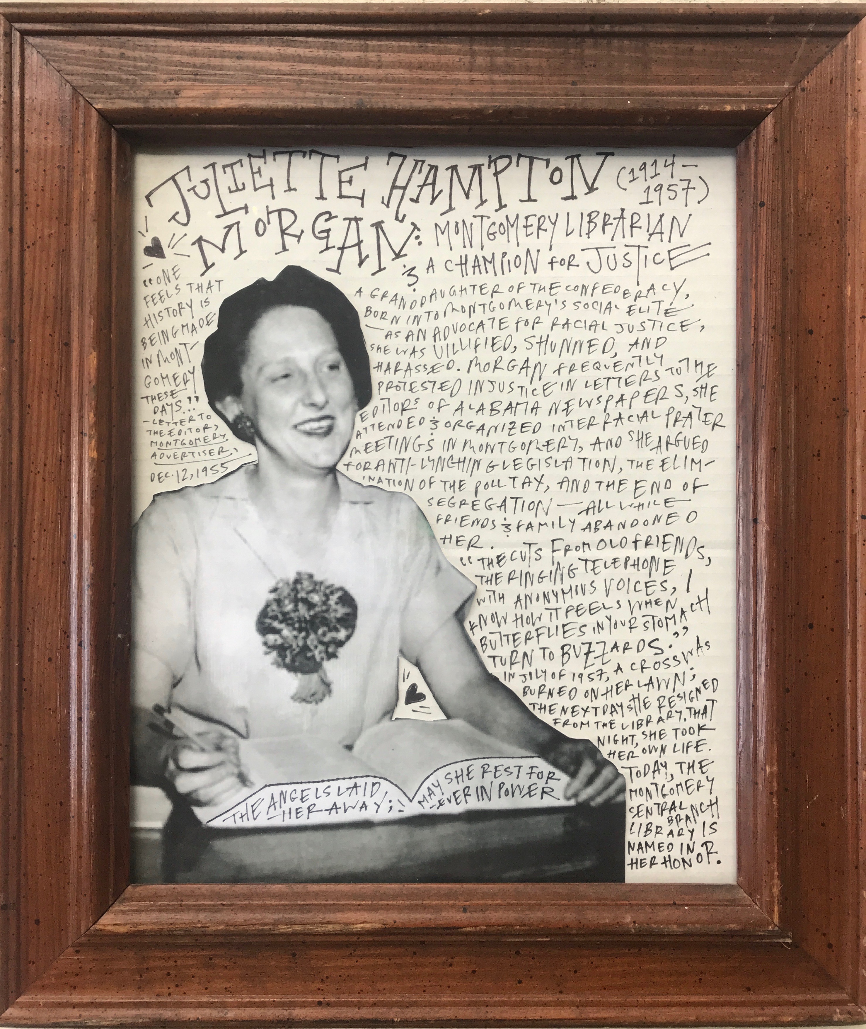 Book of Ancestors: Juliette Hampton Morgan – BURGIN MATHEWS